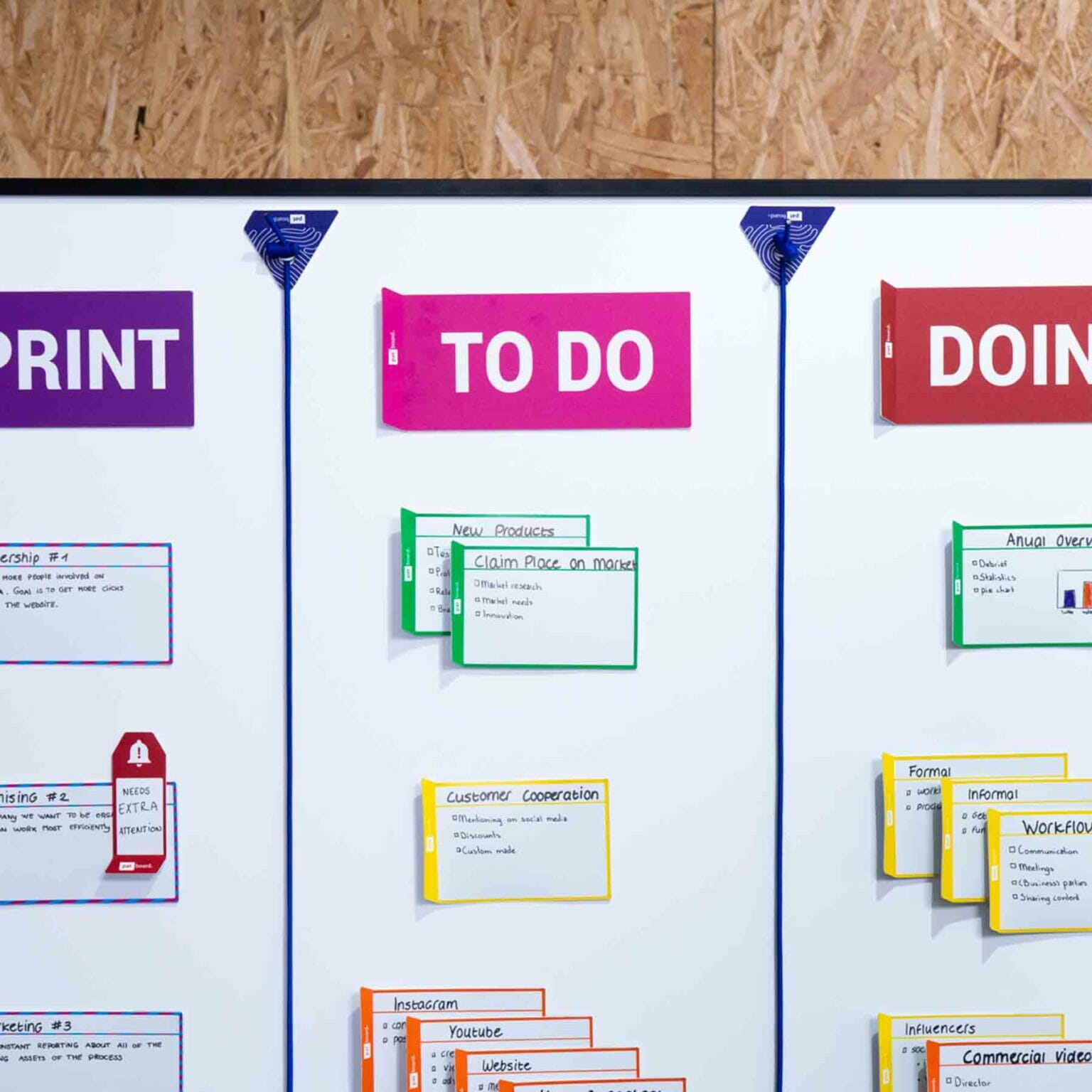 Scrum kanban magnets - Impediment Cards | Free shipping in EU