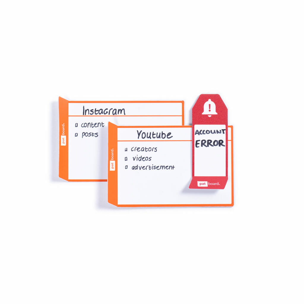 Scrum kanban magnets - Impediment Cards | Free shipping in EU