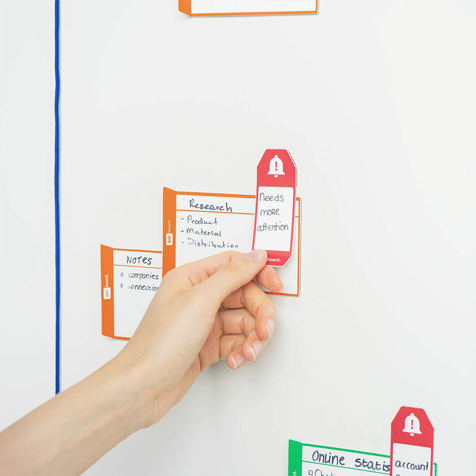 Scrum kanban magnets - Impediment Cards | Free shipping in EU