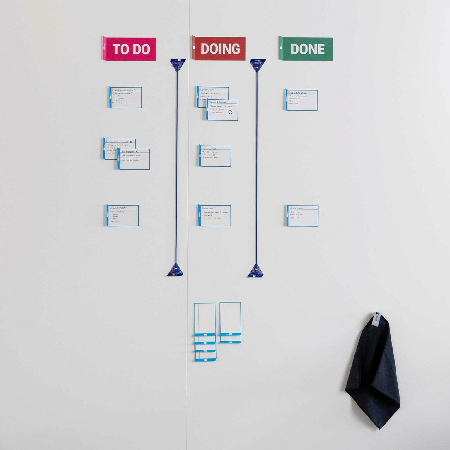 Scrum kanban board magnets - home tool set | In stock | Fast delivery
