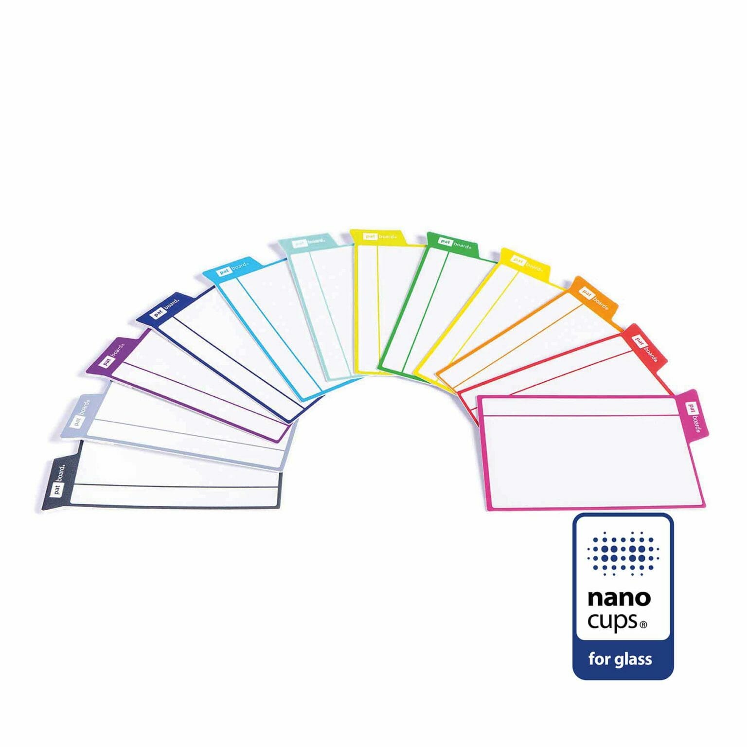 Components for scrum kanban board | magnetic or nanocups | PATboard
