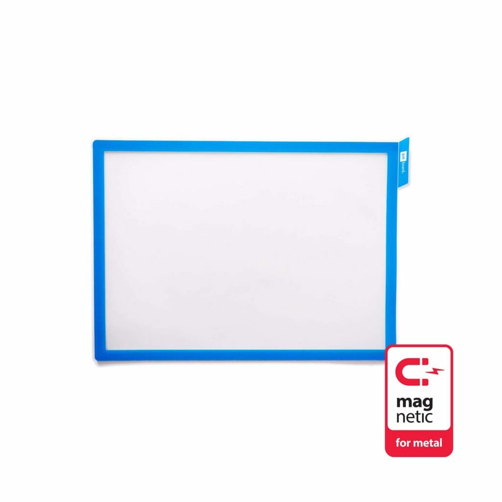 Magnetic Document Holder A3 - blue | Shop now! | PATboard