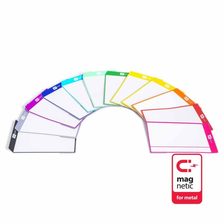 Scrum kanban magnets - Task Cards M (medium) - 12 colors - PATboard