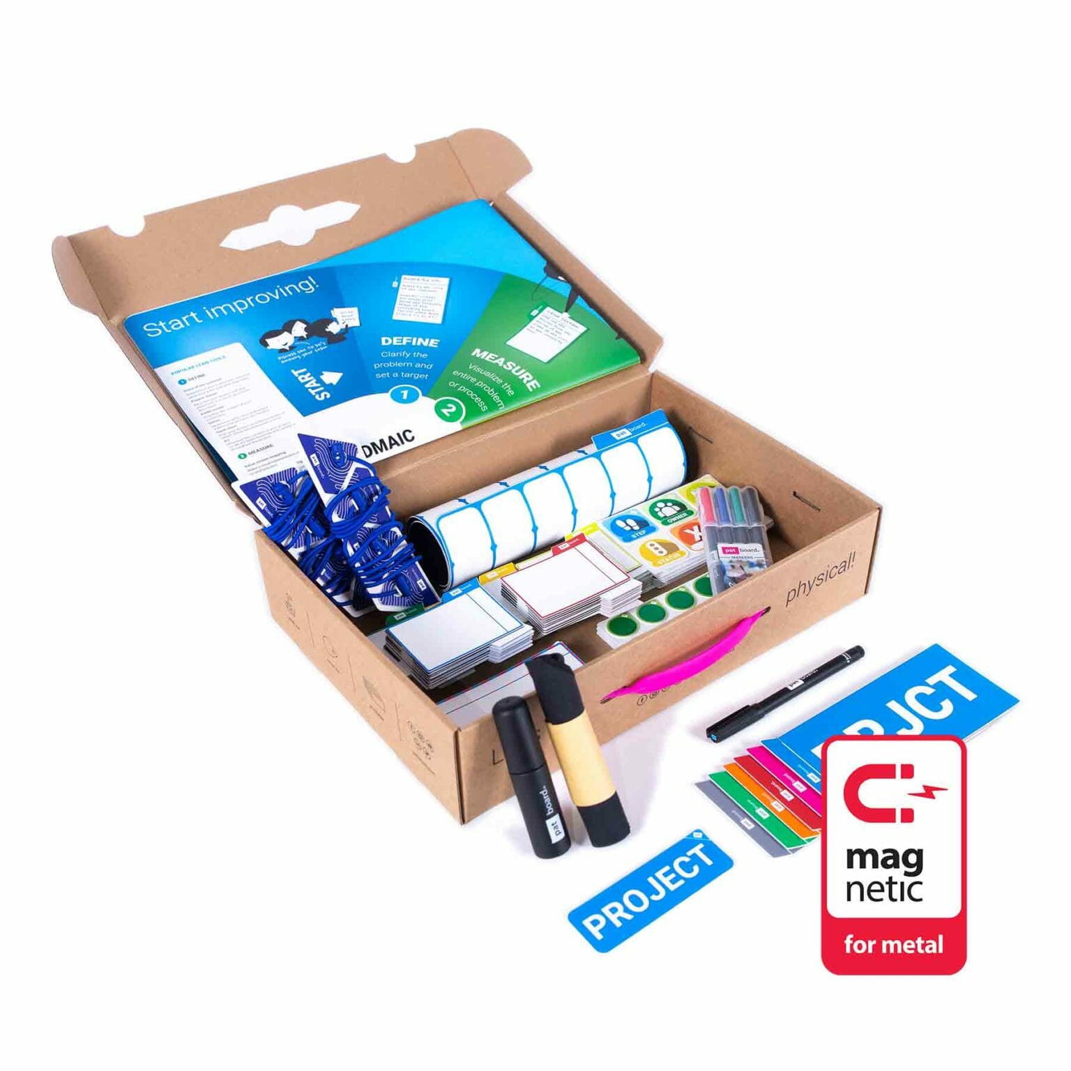 Lean DMAIC & Kaizen - full tool set | To improve your project | PATboard