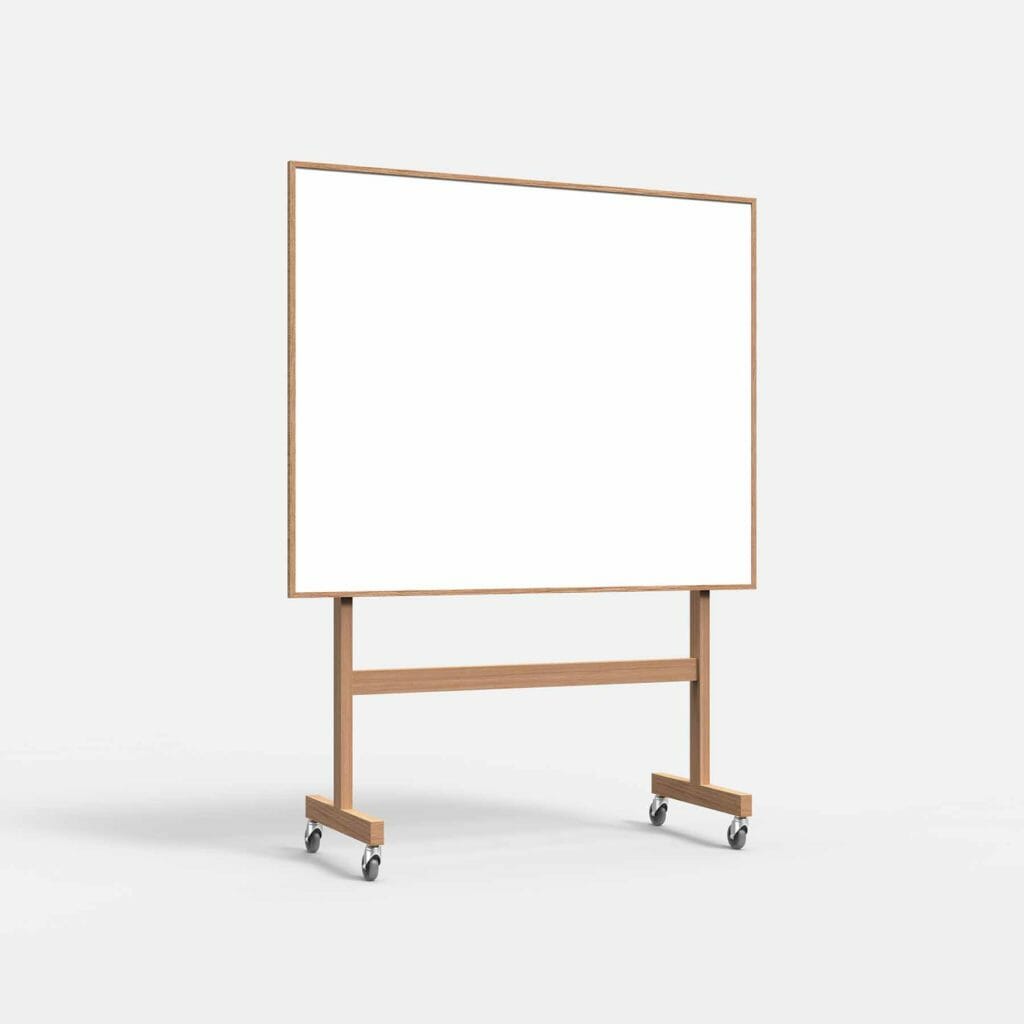 Lintex Wood mobile whiteboard - PATboard