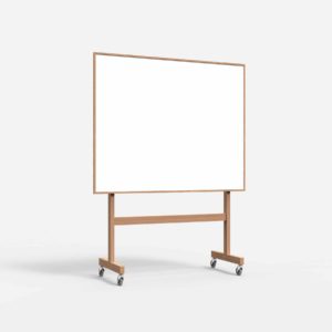 Lintex Wood mobile whiteboard - PATboard