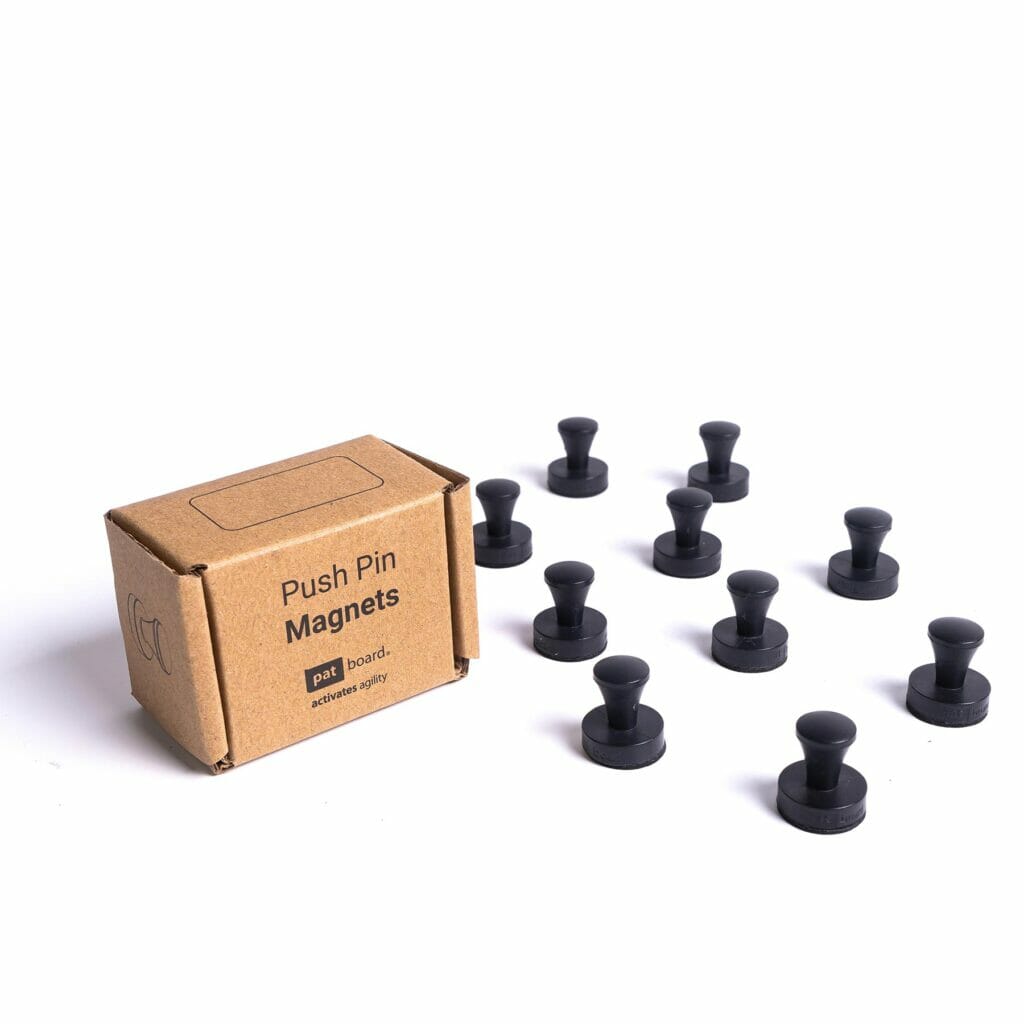 Push Pin Magnets - 10x | Neodymium Magnets | Fast delivery | PATboard