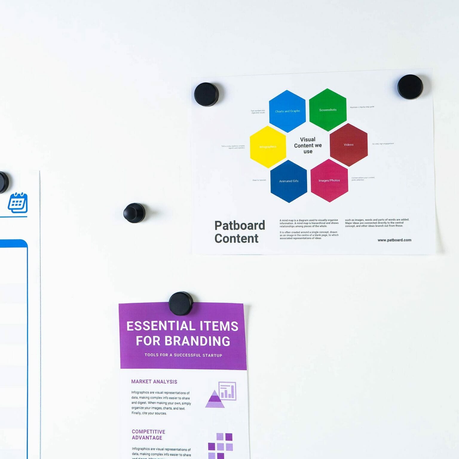 Push Pin Magnets - 10x | Neodymium Magnets | Fast delivery | PATboard