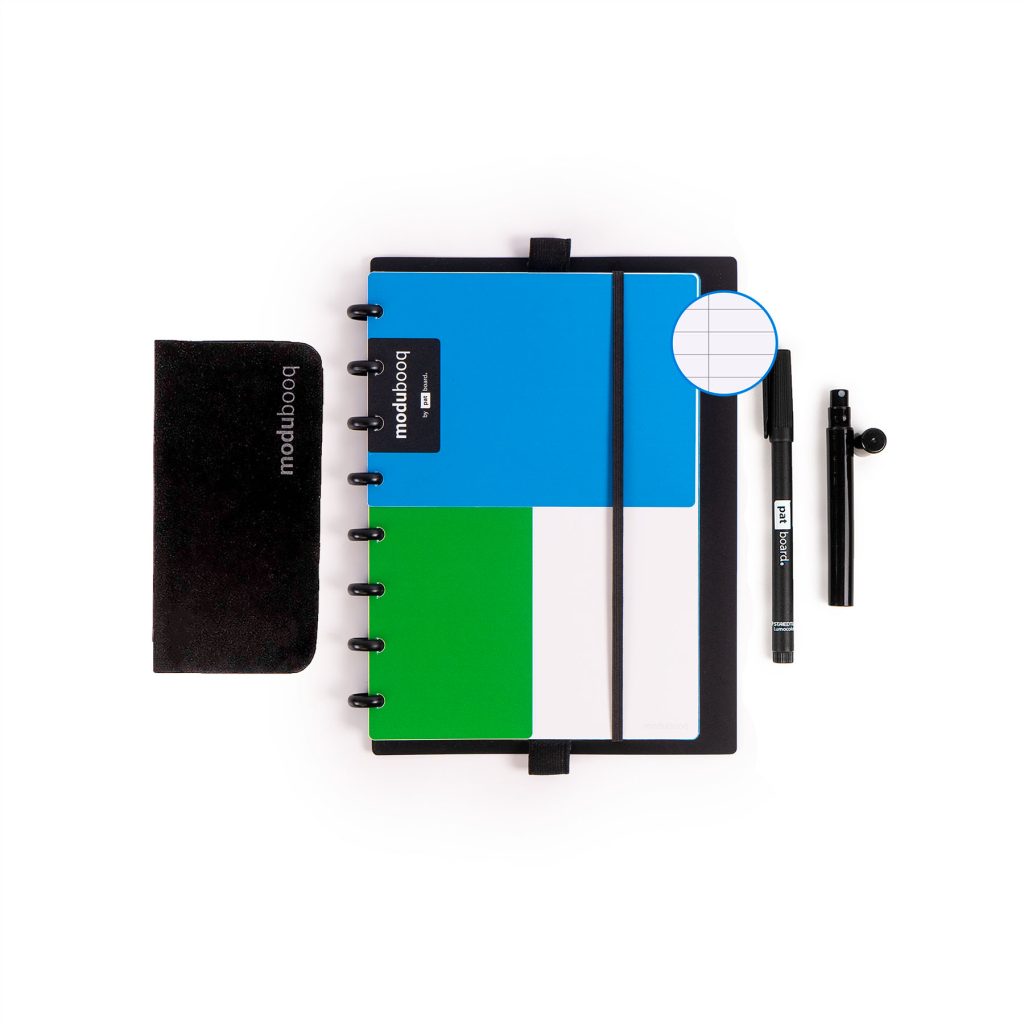 Modubooq™ Notes Modular Reusable Smart Notebook A5 Patboard