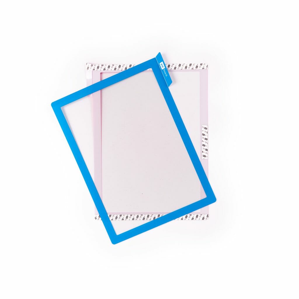 Document Holder A4 - blue - nanocups for glass - PATboard