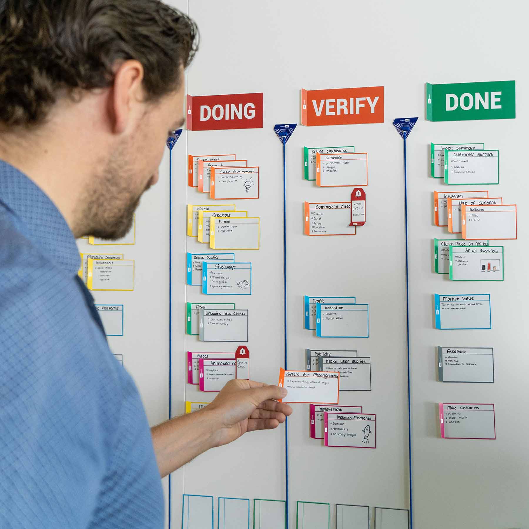 Kanban board magnets | All in stock | PATboard, activates agility